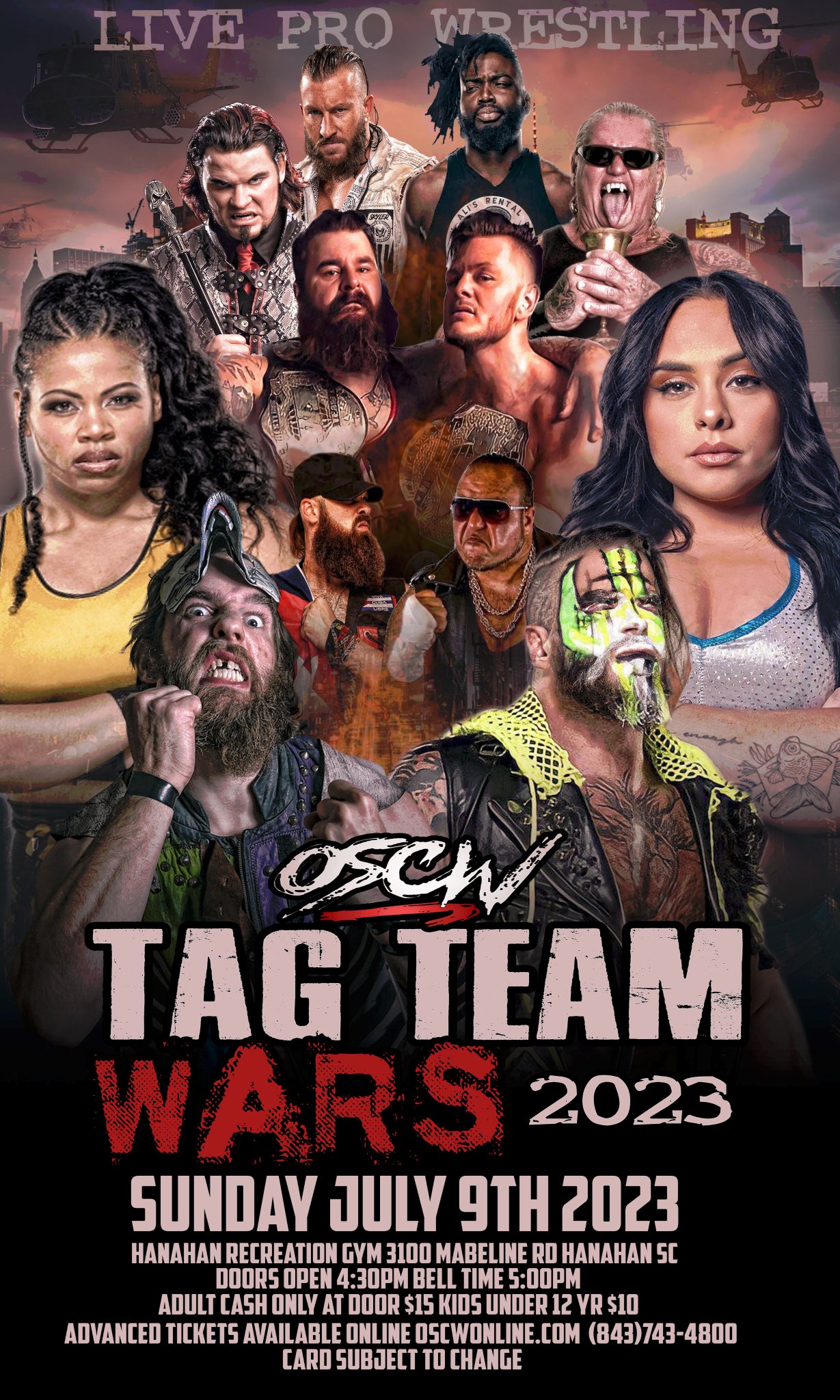 OSCW Live Pro Wrestling (Private Event Rental Not Affiliated with The ...